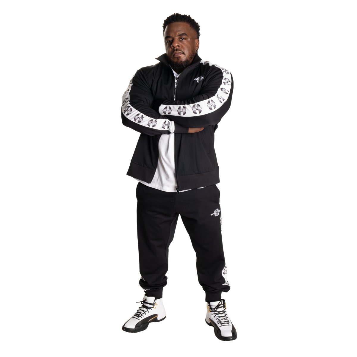 Better Bodies Bronx Track Pants - Black V2 - Urban Gym Wear
