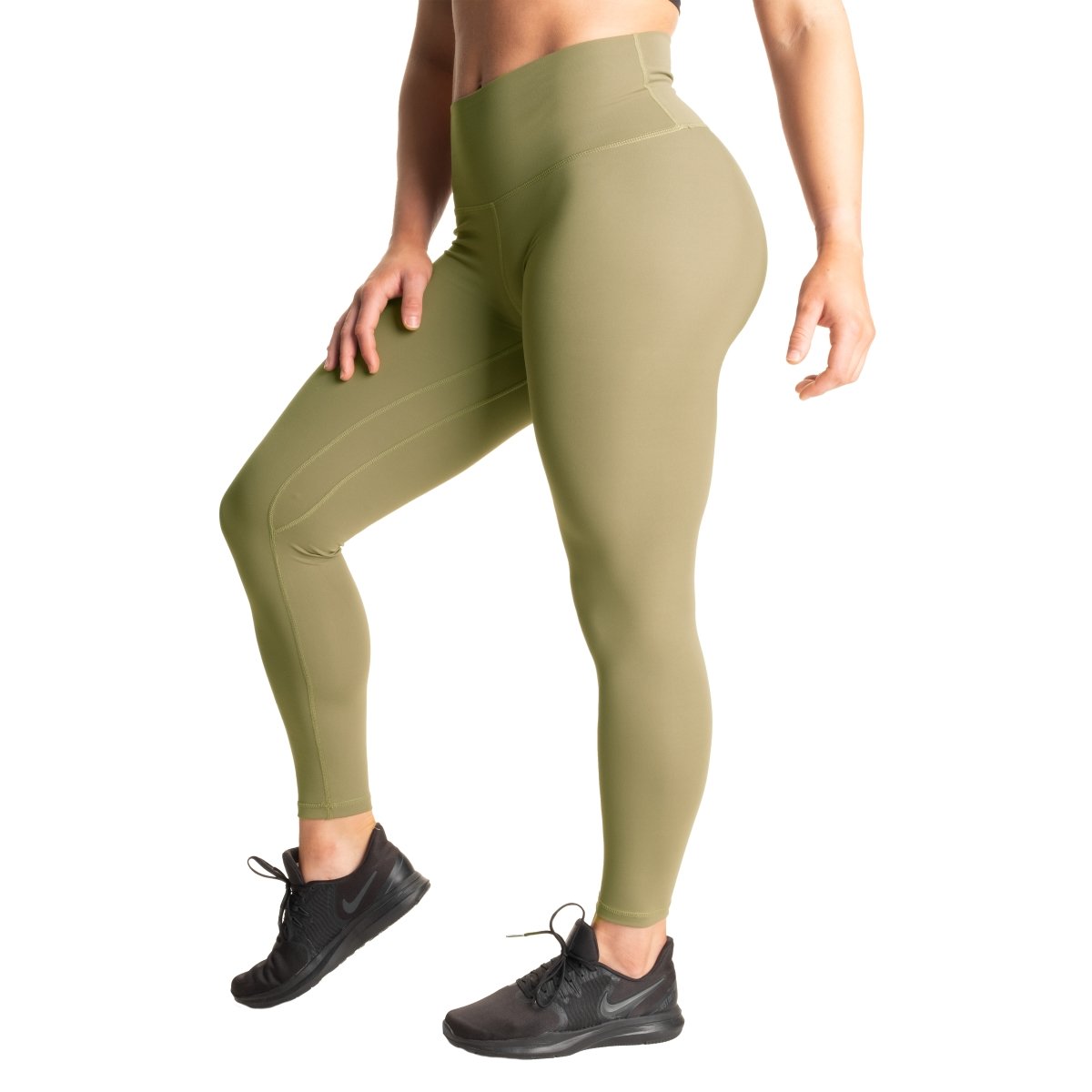 Better Bodies Core Scrunch Leggings - Washed Green - Urban Gym Wear