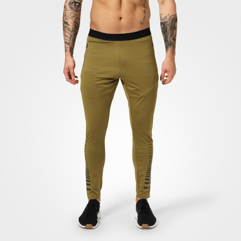 Better Bodies Brooklyn Gym Pants - Military Green - Urban Gym Wear