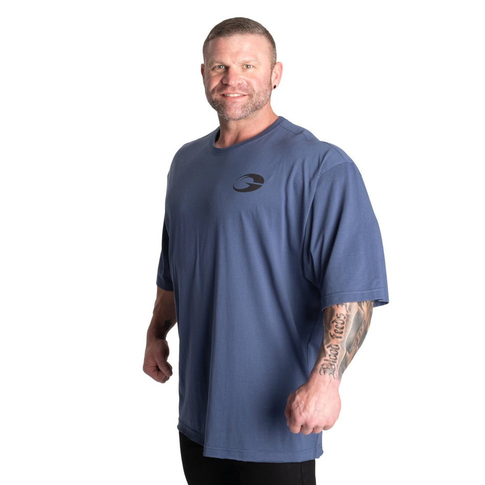 GASP Division Iron Tee - Sky Blue - Urban Gym Wear