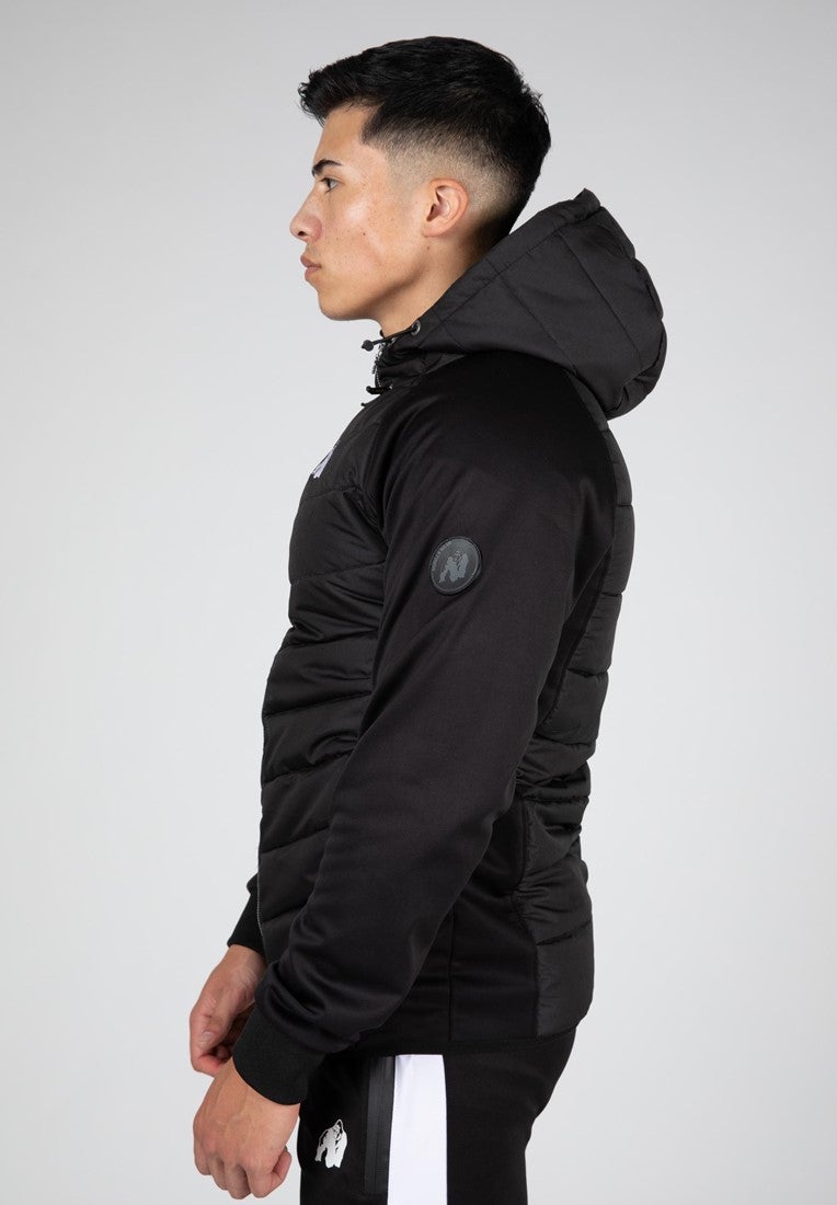 Gorilla Wear Felton Jacket - Black - Urban Gym Wear