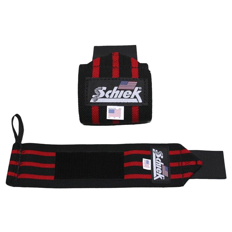 Schiek Black Line Wrist Wraps 24 Inch - Urban Gym Wear