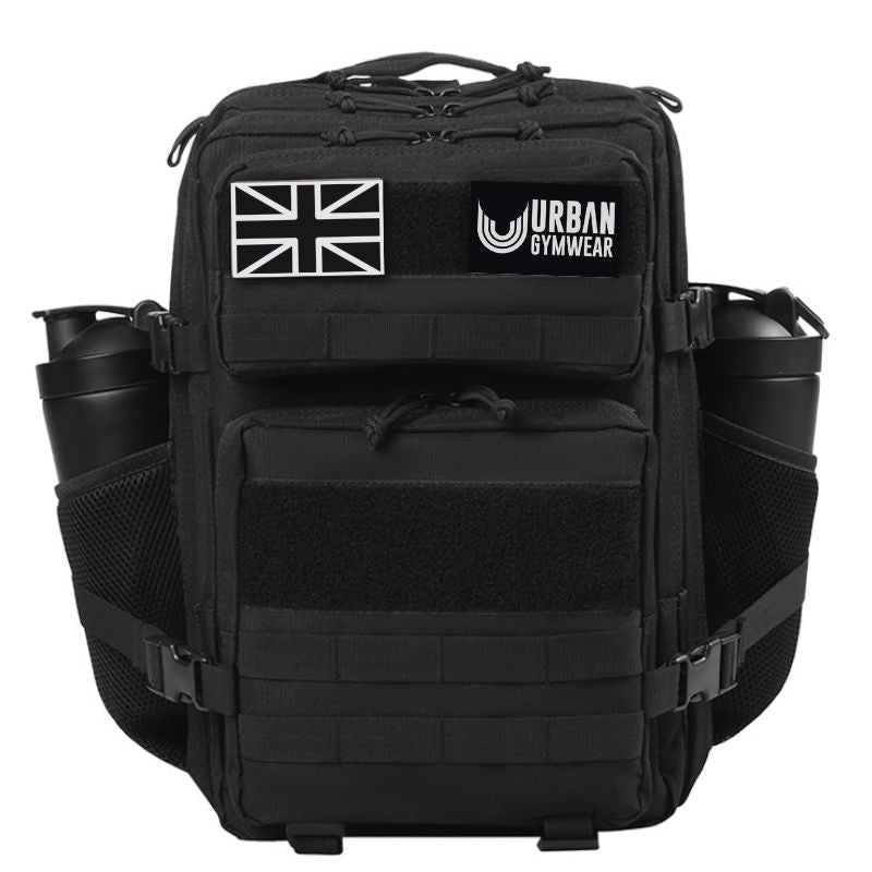 Urban Gym Wear Tactical Backpack 45L - Black - Urban Gym Wear